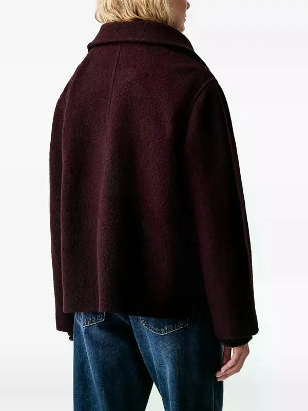 Marc O'polo Double-breasted Long-sleeve Peacoat