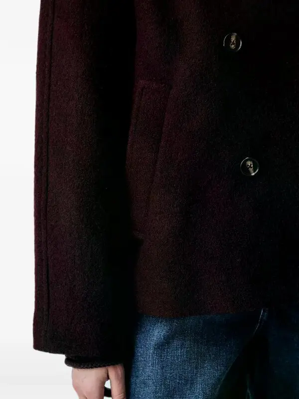 Marc O'polo Double-breasted Long-sleeve Peacoat