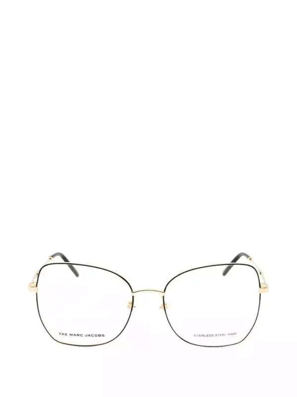 Marc Jacobs Butterfly Frame Eyeglasses - Black