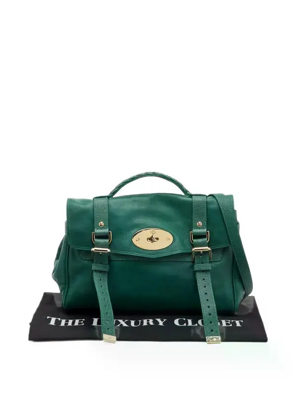 Mulberry Alexa Flap Top Tote Bag - Green