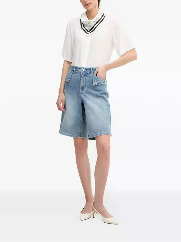 BENETTON Short Sleeve Shirt - White