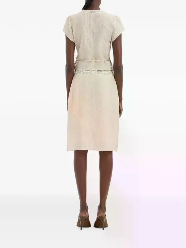 SIR. Nora Lace-trim Midi Skirt