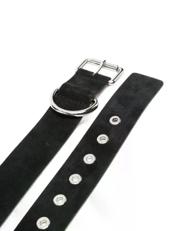 Liviana Conti Suede D-ring Belt