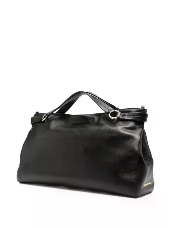 Orciani Chain-link Leather Tote Bag