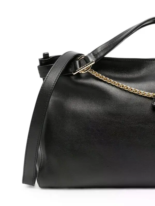 Orciani Chain-link Leather Tote Bag