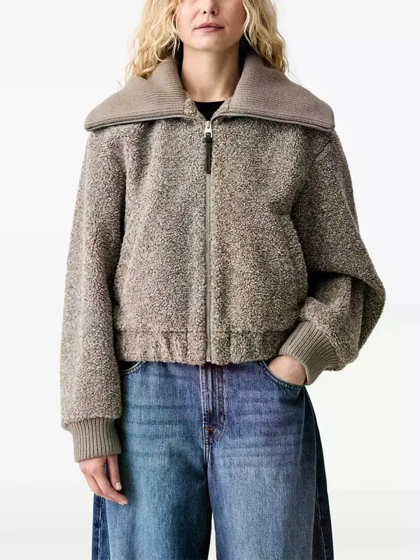 Marc O'polo Zip-up Jacket - Brown