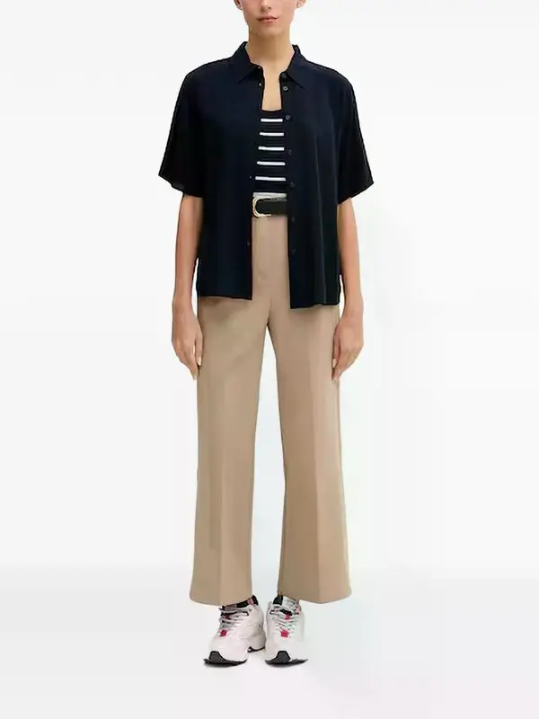 BENETTON Short-sleeved Button-down Shirt