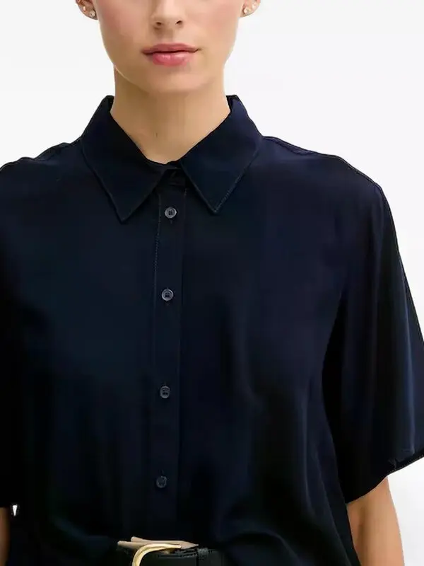 BENETTON Short-sleeved Button-down Shirt