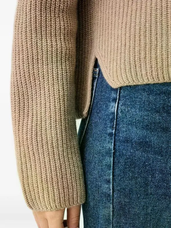 Marc O'polo Ribbed-knit Boat-neck Sweater