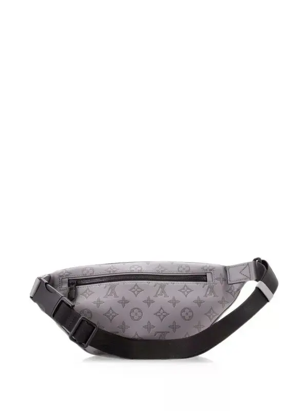 LOUIS VUITTON Discovery Bumbag Monogram Shadow Leather Pm Belt Bag