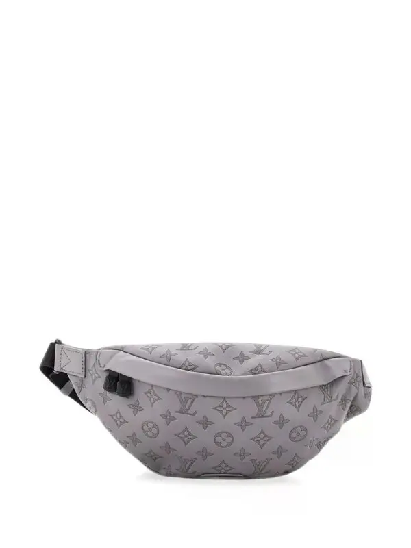 LOUIS VUITTON Discovery Bumbag Monogram Shadow Leather Pm Belt Bag
