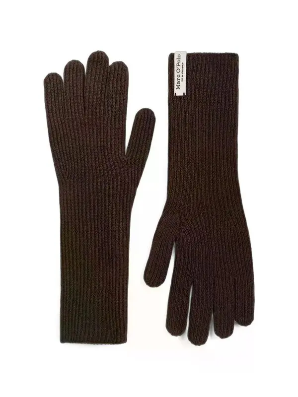Marc O'polo Ribbed-knit Gloves