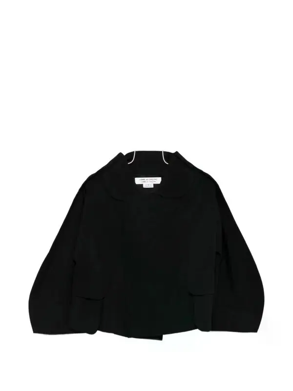 Comme Des Garçons Cropped Balloon Sleeve Jacket