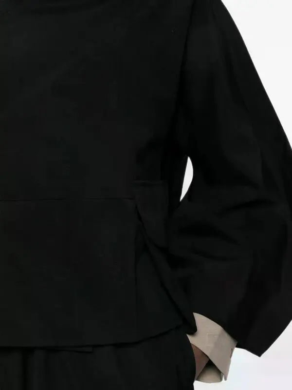 Comme Des Garçons Cropped Balloon Sleeve Jacket