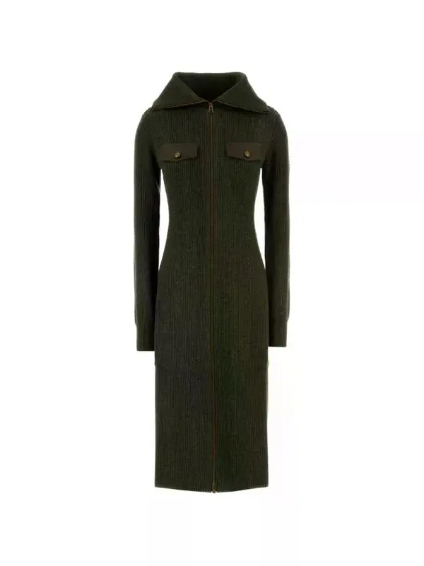 Zimmermann Valiant Ribbed-knit Long Cardigan