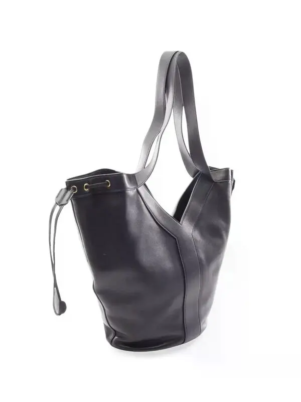 Saint Laurent Y-shaped Tote Bag - Black