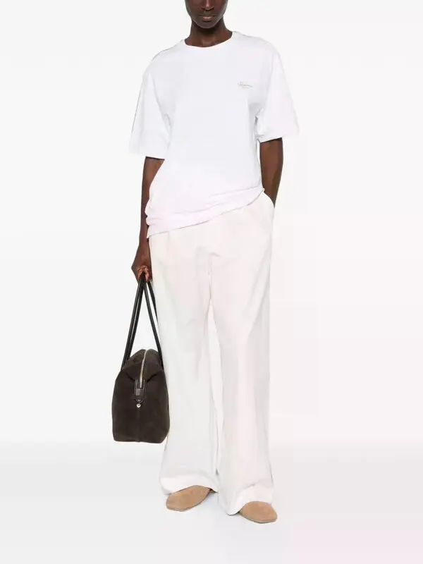 Jacquemus Logo-patch T-shirt