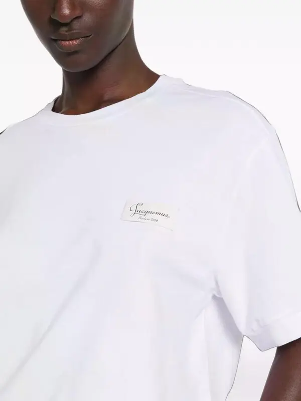 Jacquemus Logo-patch T-shirt