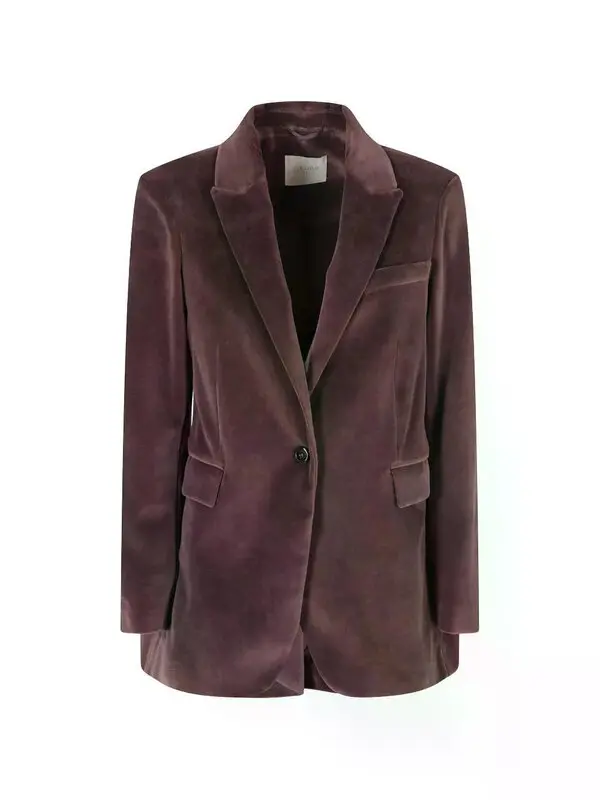 CIRCOLO 1901 Single-breasted Blazer - Purple