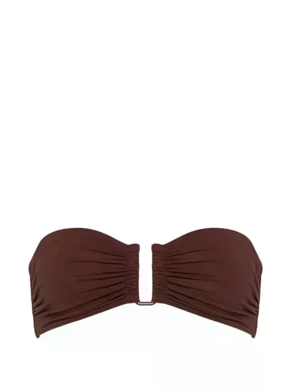 ERES Show Bandeau Bikini Top - Brown