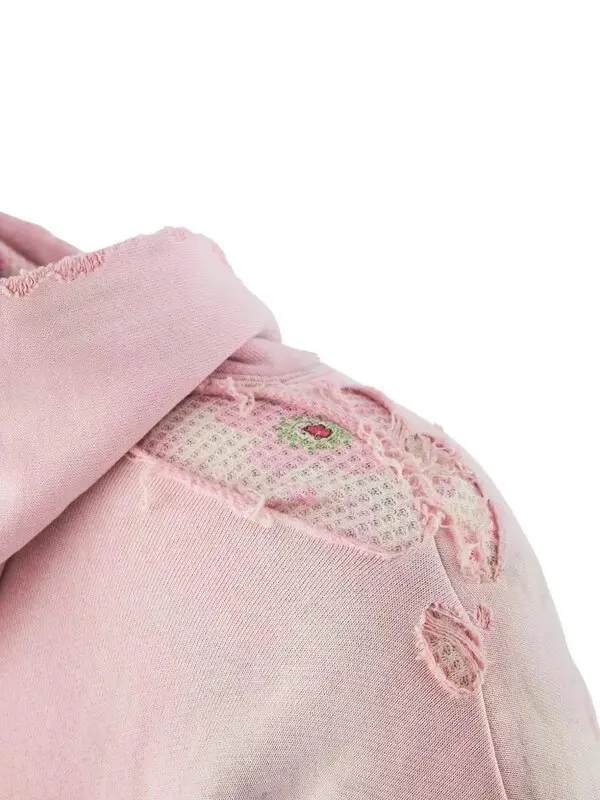 TAKASHI MURAKAMI Sakura Distressed Hoodie