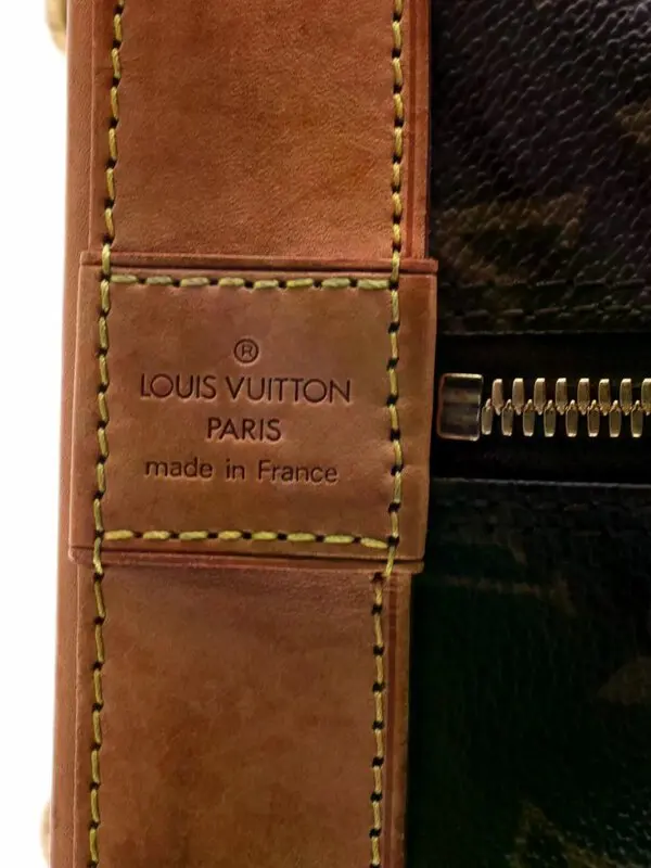 LOUIS VUITTON Alma Monogram Canvas Gm Satchel