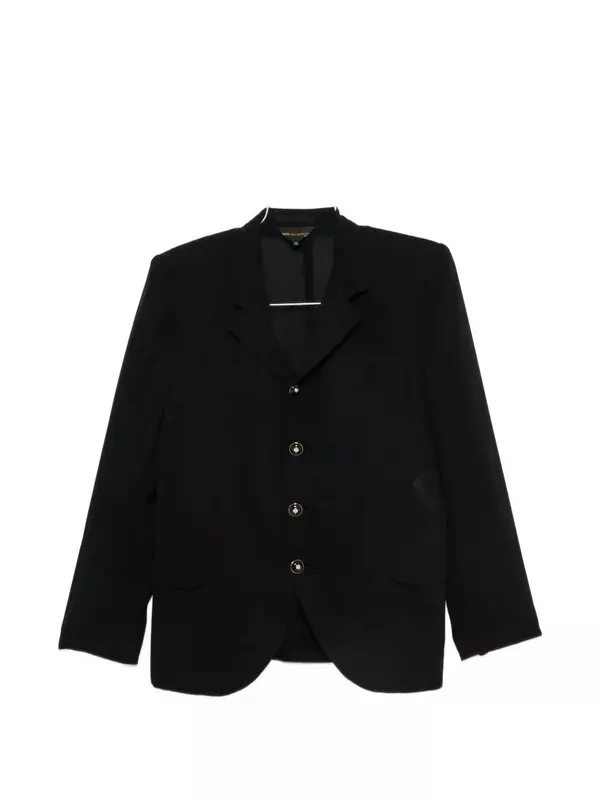 Comme Des Garçons Single-breasted Notched Lapel Jacket