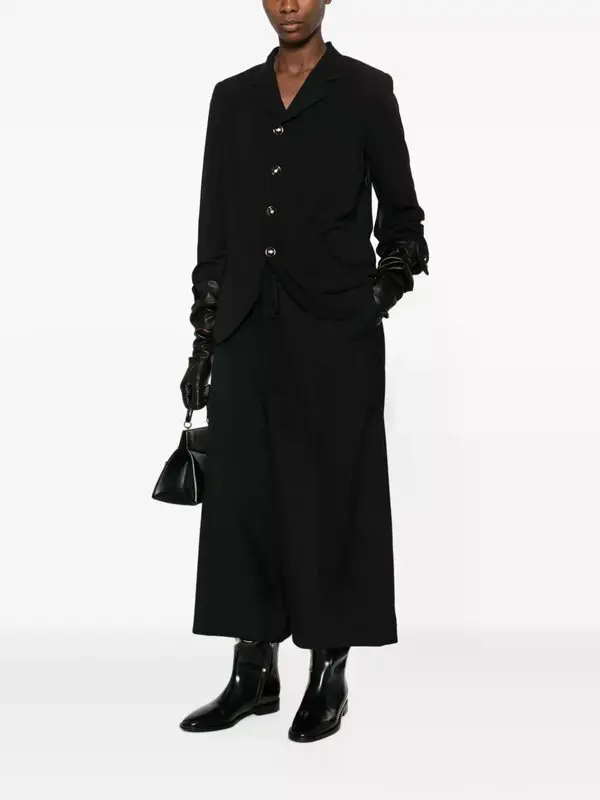 Comme Des Garçons Single-breasted Notched Lapel Jacket