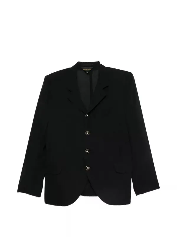 Comme Des Garçons Single-breasted Notched Lapel Jacket