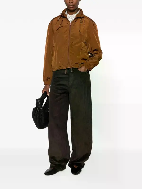 Soeur Jura Hooded Track Jacket - Brown