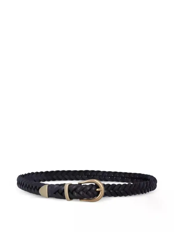 MANCINI 1979 Braided Leather Belt