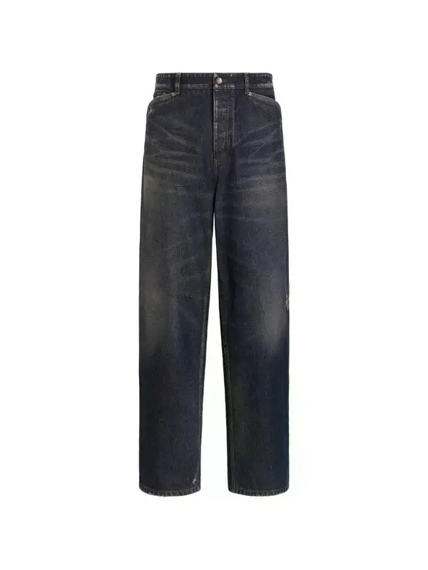 Dolce & Gabbana Oversized Fit Denim Trousers
