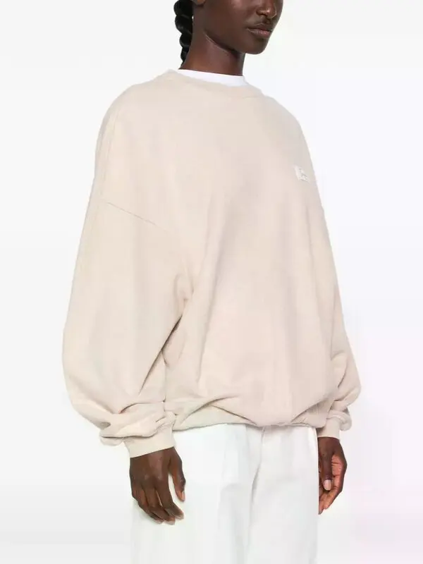 Jacquemus Logo-patch Drop-shoulder Sweater