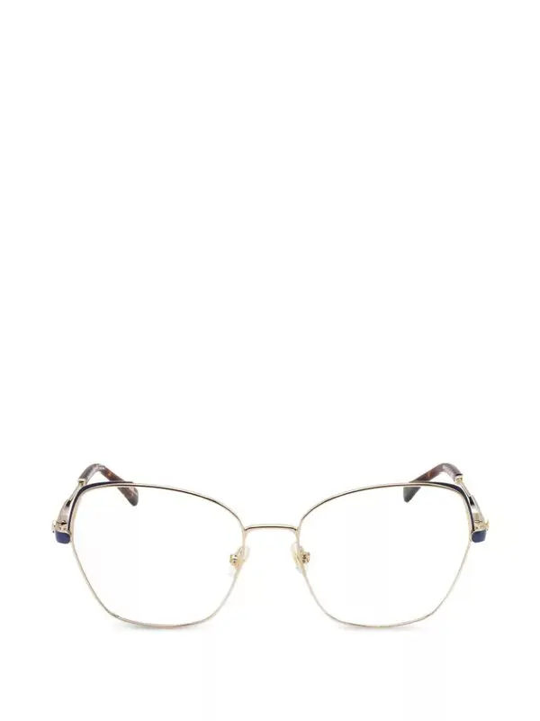 Kate Spade New York Geometric Frame Eyeglasses - Gold