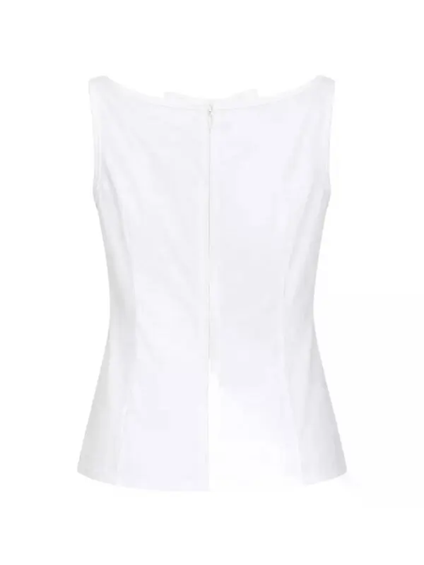 SHUSHU/TONG Ruffled-trim T-shirt