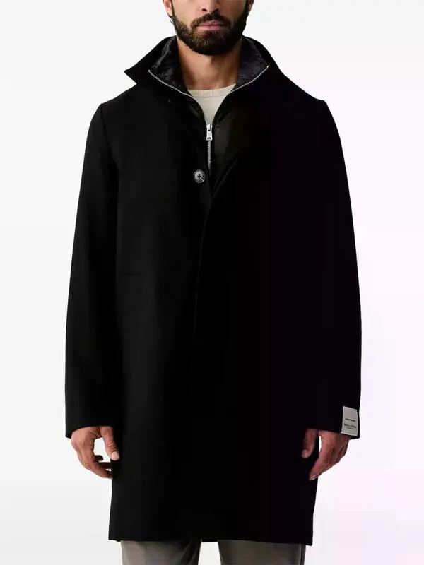 Marc O'polo Single-breasted Layered Coat