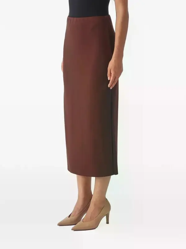 MEIMEIJ Elasticated-waistband Midi Skirt
