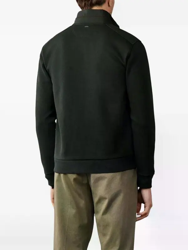 HACKETT  Quilted Zip-up Sweatshirt