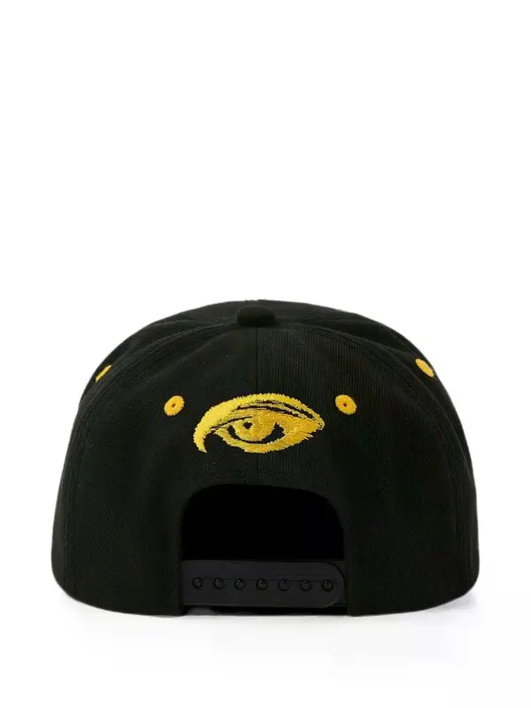 SAINT MXXXXXX Embroidered-logo Snapback Cap