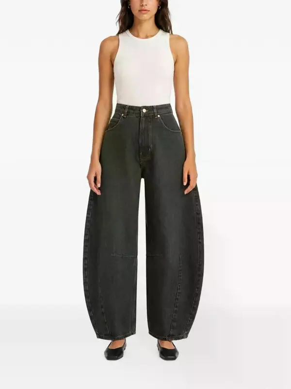 Essentiel Antwerp Barrel-leg Panelled Jeans