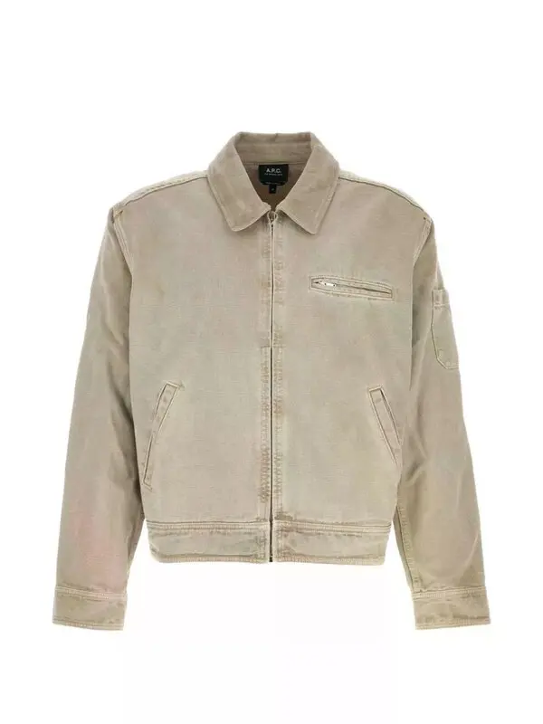 A.p.c. Corduroy-collar Jacket