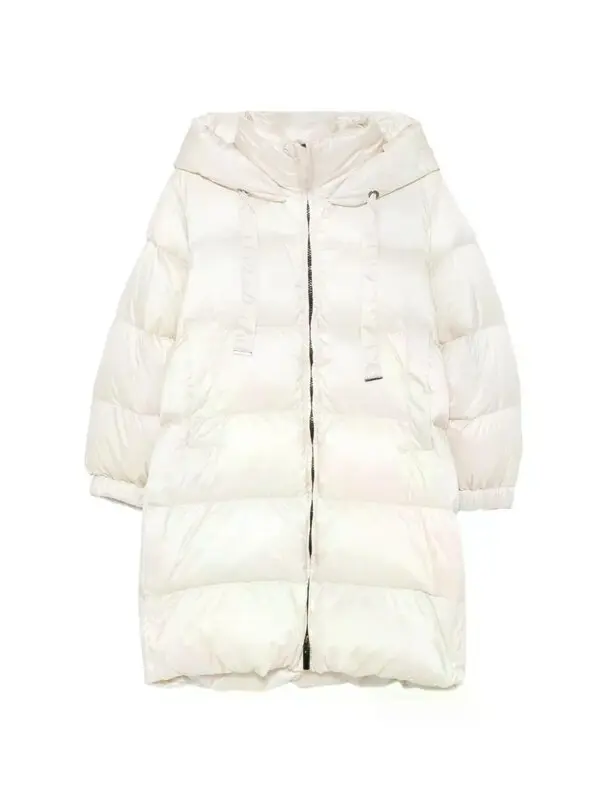 Max Mara Quilted Zip-up Coat