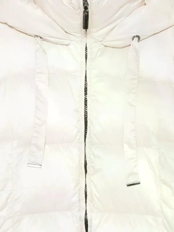 Max Mara Quilted Zip-up Coat