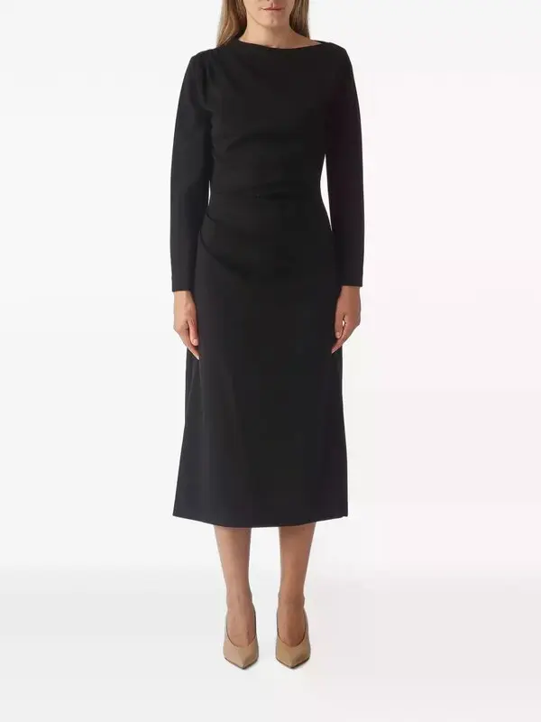 MEIMEIJ Long-sleeved Midi Dress