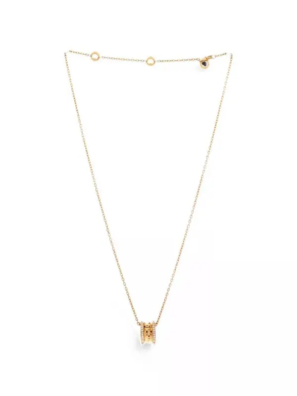 BVLGARI B.zero1 Rock Pendant 18k Yellow With Diamonds Necklace - Gold