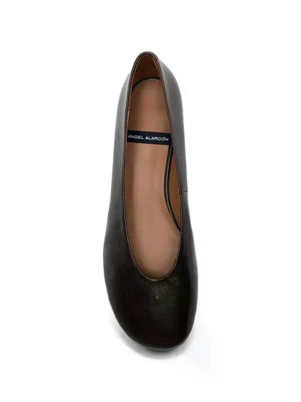 ANGEL ALARCON Katia Leather Ballet Flats