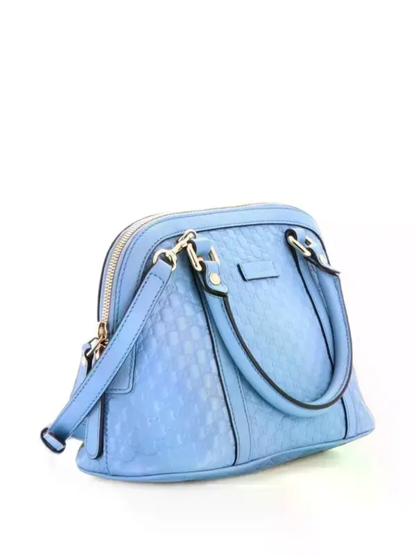 Gucci Convertible Dome Microguccissima Leather Mini Satchel