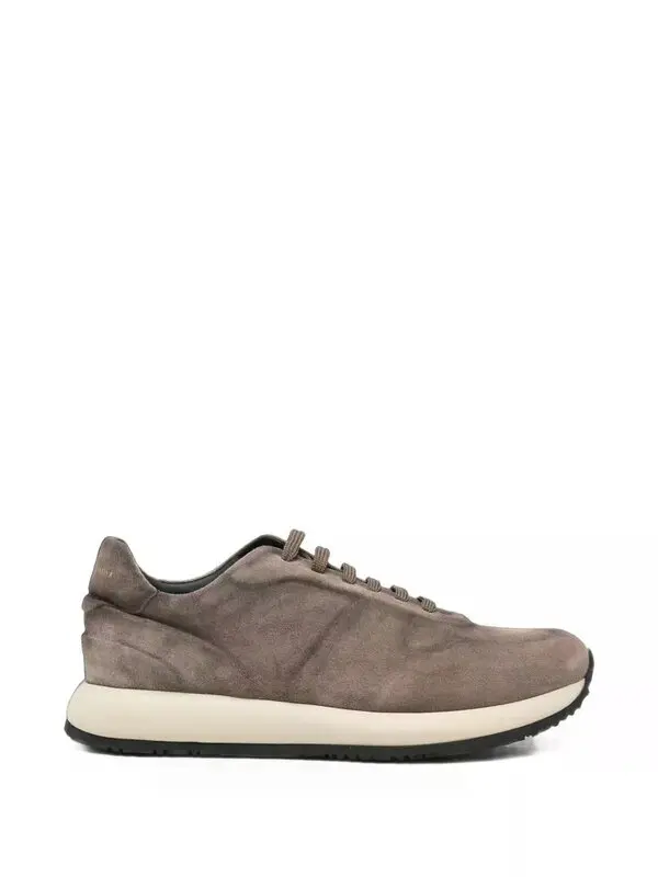 Officine Creative Suede Lace-up Sneakers