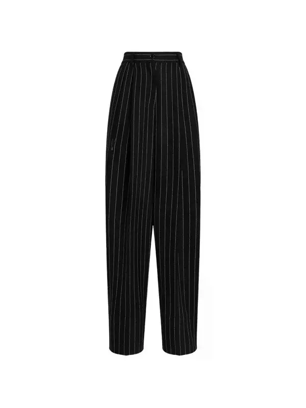Dolce & Gabbana Virgin Wool Pinstripe Trousers