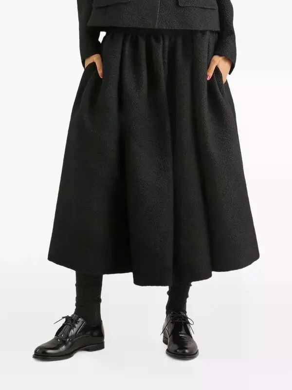 Dolce & Gabbana Wool Midi Skirt